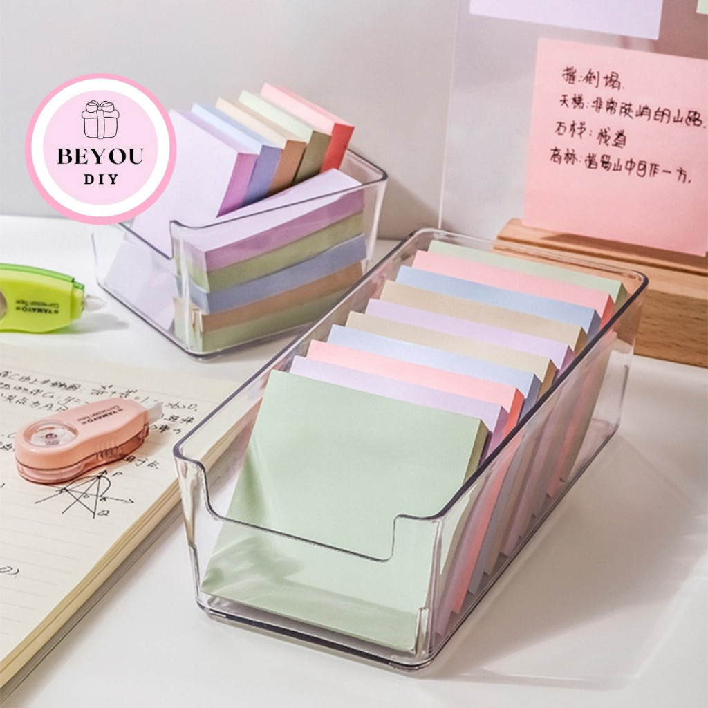 Giấy Note Ghi Chú Nhiều Màu, Set 100 Giấy Đánh Dấu Có Sẵn Keo - VPP Mỹ ...