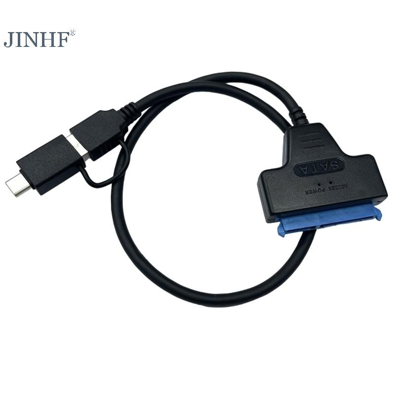 Jinhf Dual Head USB 3.0 Type-C Sang SATA Adapter 2.5 Inch Đĩa Cứng ...