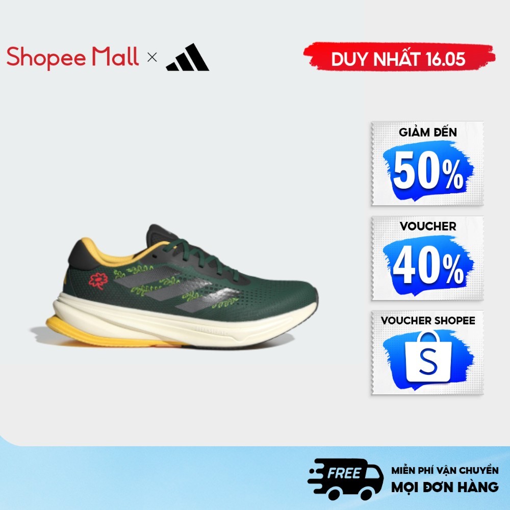 adidas Chạy Giày Supernova Earth Day Nam màu xanh lá ID0337 | Shopee ...