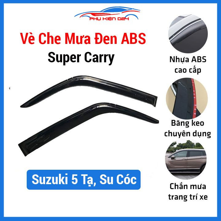 Vè che mưa cho xe Super Carry, Suzuki 5 Tạ , Su Cóc, vè đen | Shopee ...
