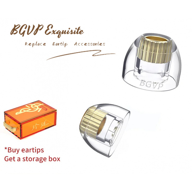 Bgvp B11 Tai nghe dạng lỏng bằng đồng không chứa oxy bằng silicon tinh tế Chất liệu thân thiện ...