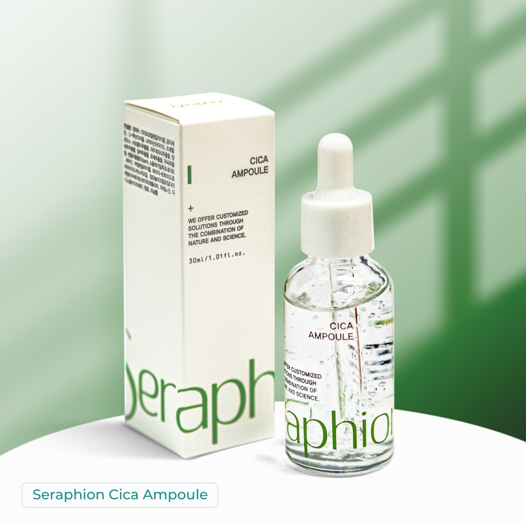 Serum cica ampoule SERAPHION 30ml. niacinamide, betaine, cải thiện độ ...