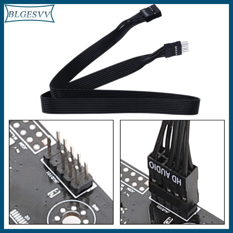 Blg HDAudio 9pin Đầu Máy Tính Bo Mạch Chủ Cáp Nối Dài Phía Trước Kết ...