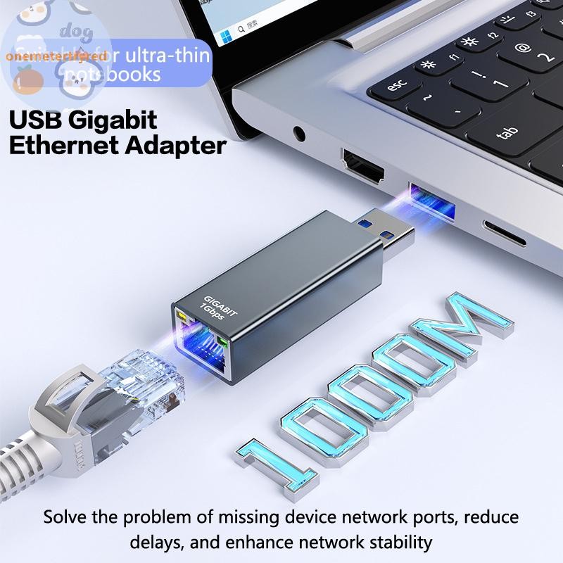 Metertryred Ethernet Adapter Card Mạng Loại C USB3.0 Sang RJ45 1000Mbps ...