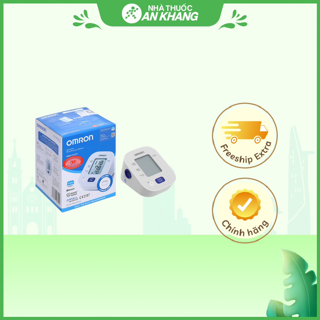Máy đo huyết áp bắp tay Omron HEM-7143T1 | Shopee Việt Nam