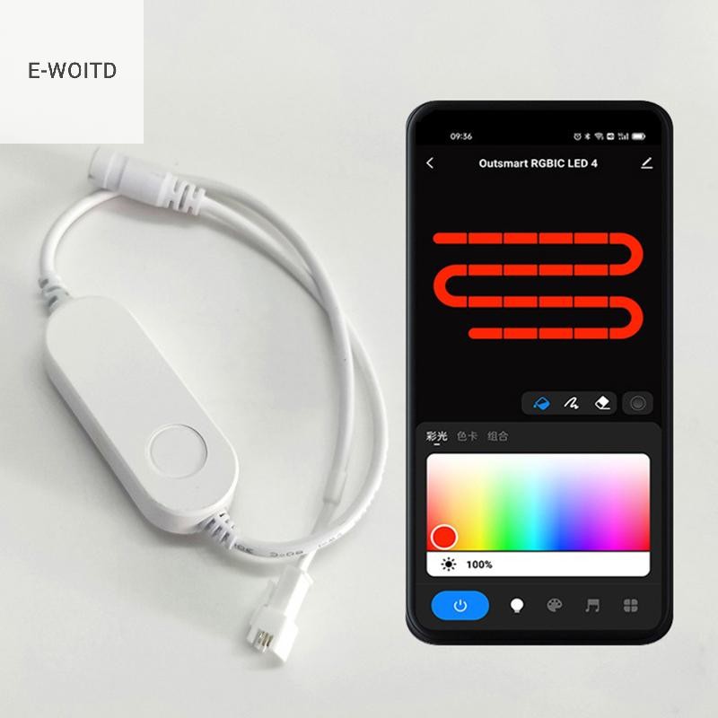 E-woitd 1 Pre Flashed WLED 5V 12V WS2812B WS2811 SK6812 TM1814 Bộ điều ...