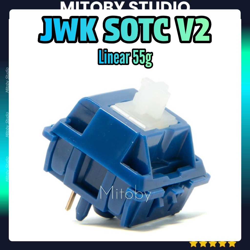 JWK SOTC V2 Linear Switch Mitoby Factory Công Tắc Bàn Phím Cơ Pre-lube ...