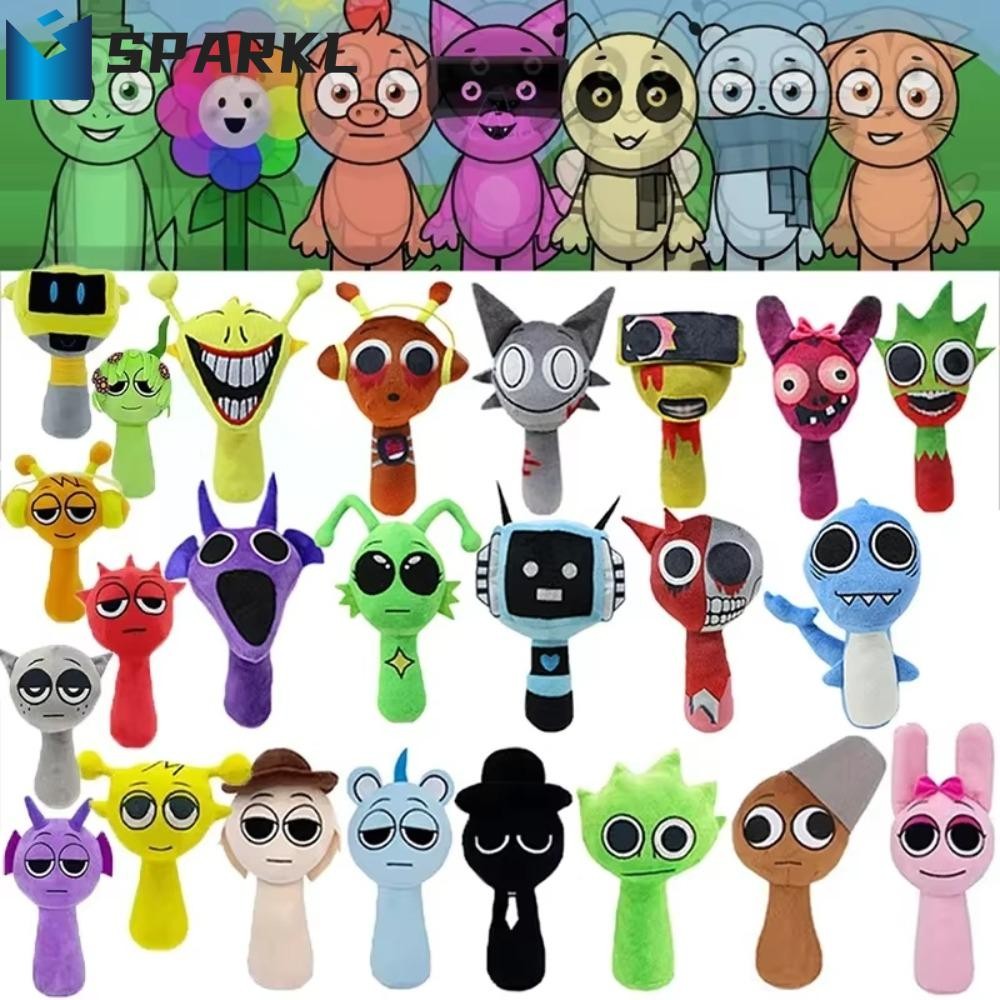 SPARKL Incredibox Sprunki Games Đồ chơi nhồi bông, Bộ sưu tập hoạt hình ...