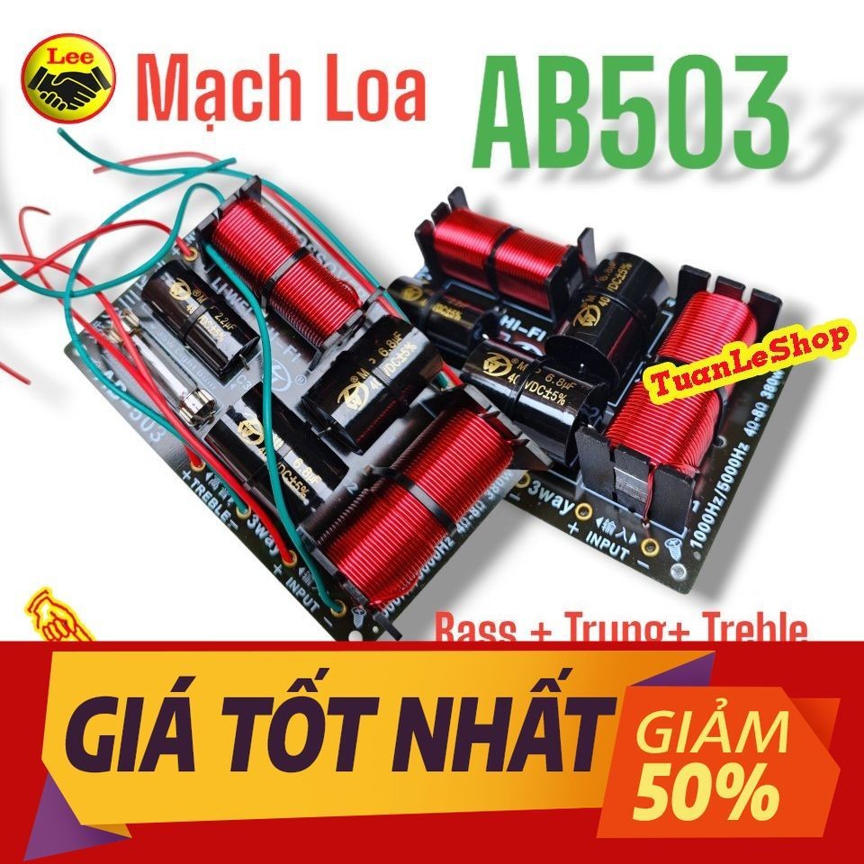 MẠCH LOA AB 503, MẠCH LOA KÉO BASS 40, BASS 50 – MẠCH 1 BASS 1 MID 1 ...