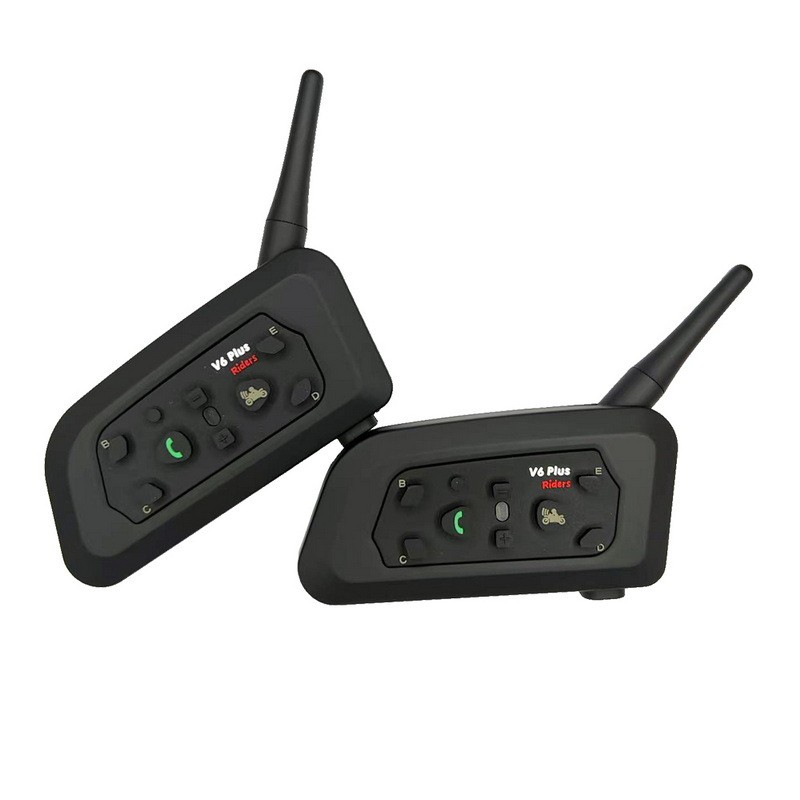 V6PLUS Bluetooth Intercom Xe Máy Mũ Bảo Hiểm Tai Nghe Interphone 6 ...