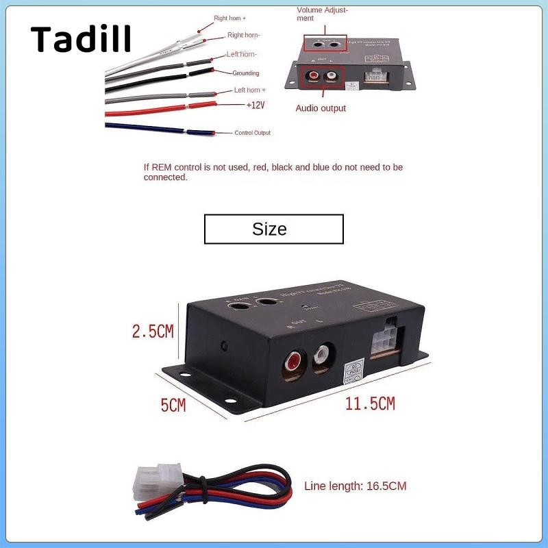 Âm thanh ô tô Bộ chuyển đổi từ cao đến thấp Khung kim loại cho loa siêu trầm ô tô Phụ kiện ...
