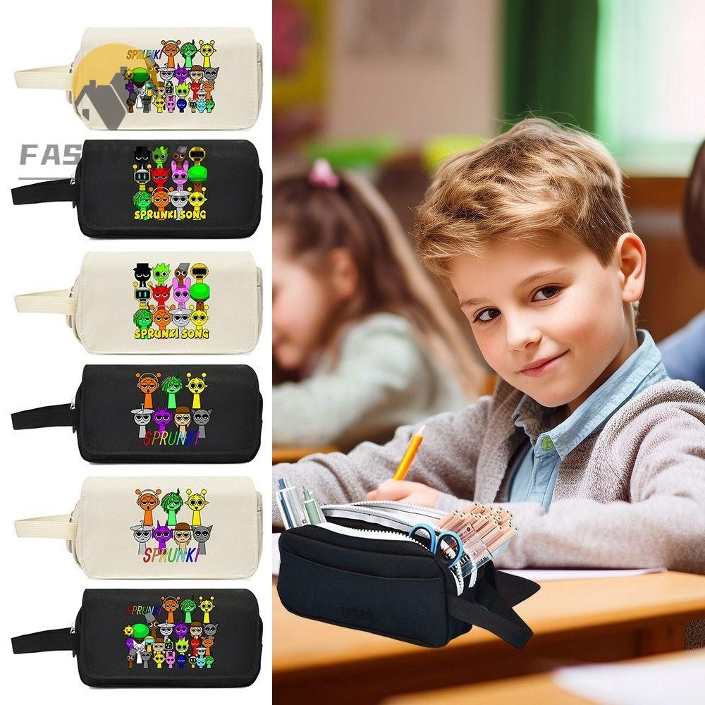 Fashyuner Sprunki Flip Pencil, Phim hoạt hình Hộp nhịp điệu hai lớp Hộp ...