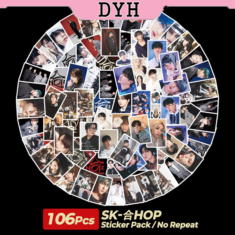 106 Cái / bộ Stray Kids Sticker KPOP HOP Photo Sticker DIY Nhật Ký Hành ...