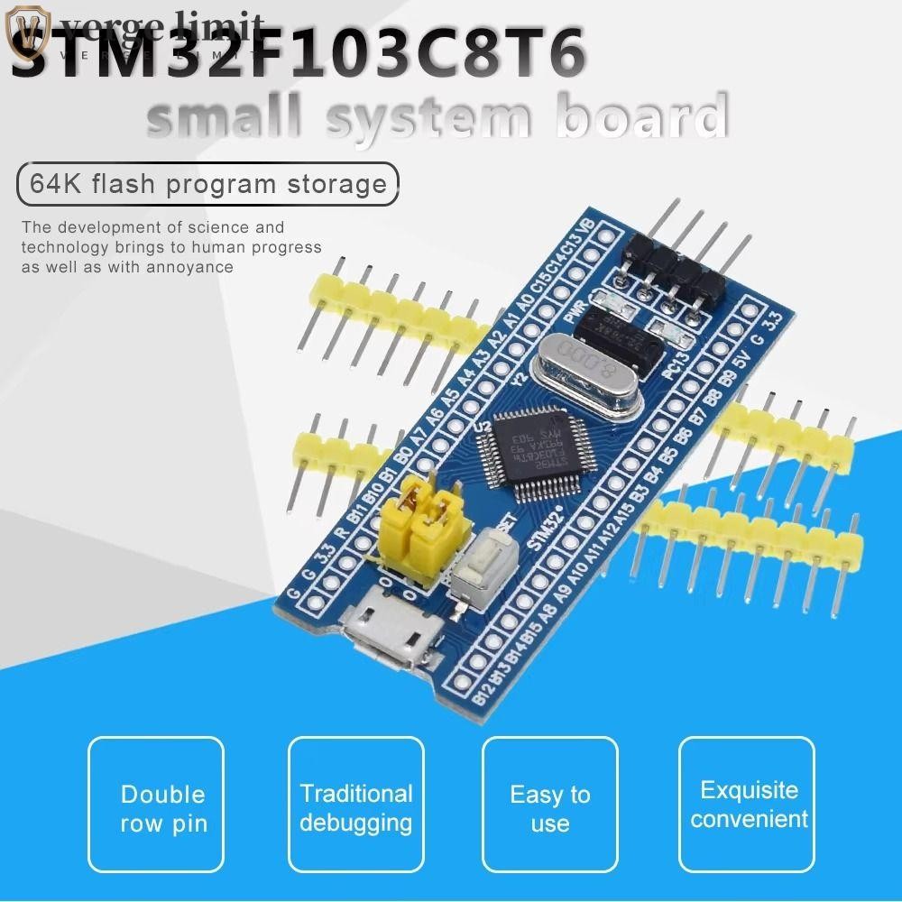 Bảng phát triển VERGE LIMIT STM32F103C8T6, Lập trình trình trình tải xuống giả lập 5V và 3.3V ...