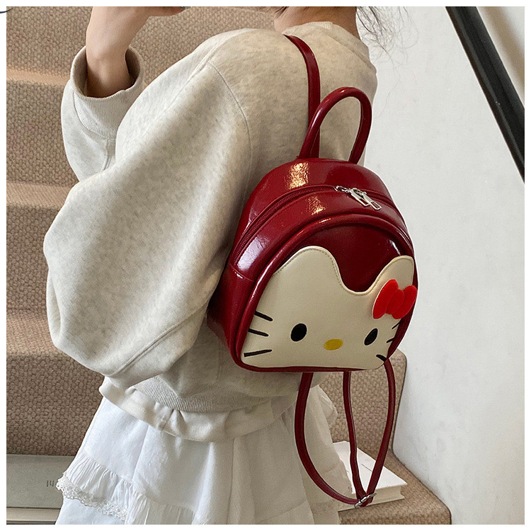 Babi Mami Mini Ba lô Kitty dễ thương Ba lô du lịch phù hợp thời trang ...