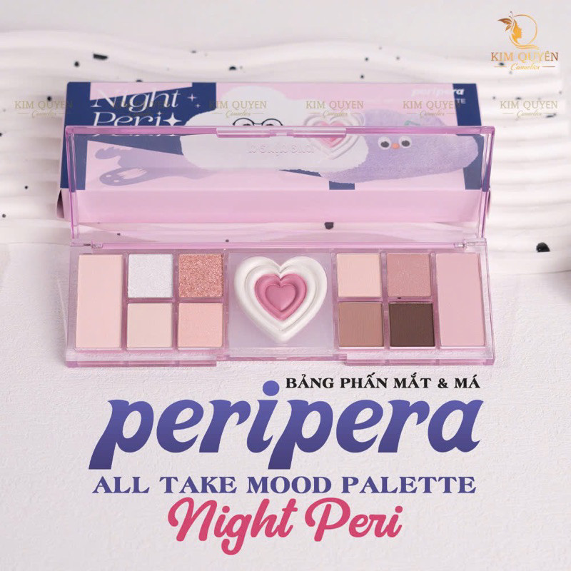 Bảng Phấn Mắt 11 Ô Peripera All Take Mood Like Palette - Bảng Màu Mắt PERIPERA | Shopee Việt Nam