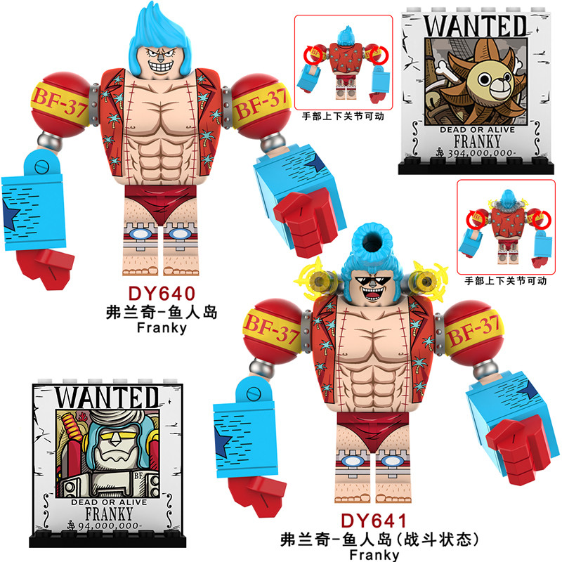 Thích hợp cho Lego One Piece Frankie Robot sửa đổi MOC Khối xây dựng ...