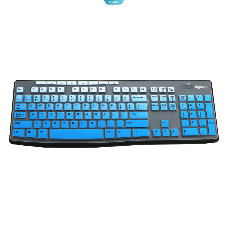 Miếng dán bảo vệ bàn phím trong suốt cho Logitech K200, K260, K270, K275, MK275 - Thiết kế chống ...