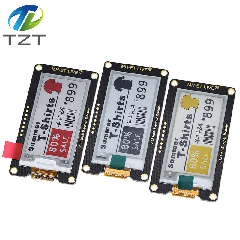 DIY 2.13 "2.13 Inch Mô-đun E-paper E-Ink eInk màn hình hiển thị SPI hỗ ...