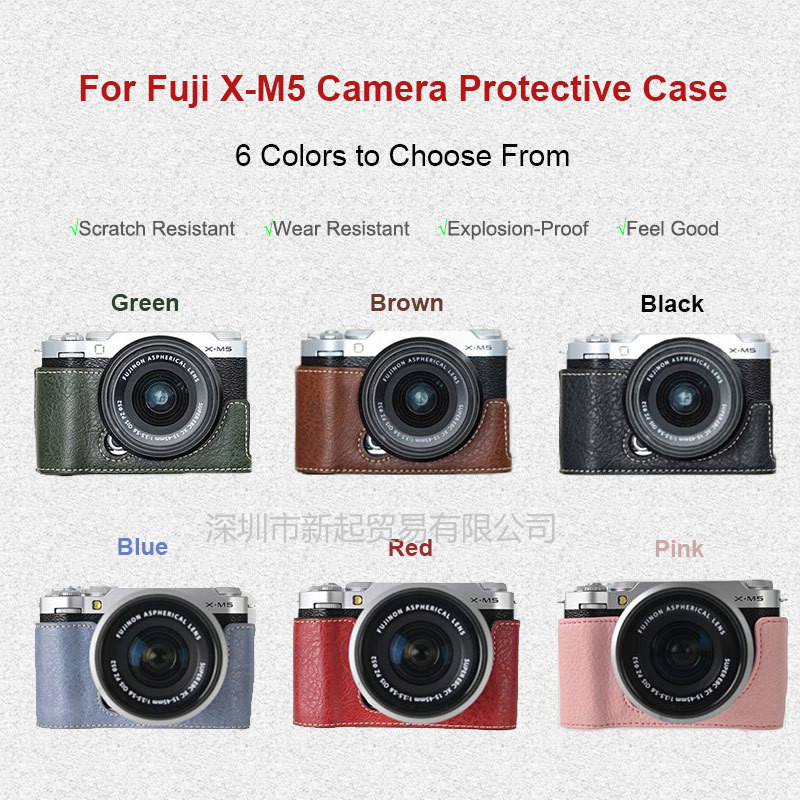 Bao Da Nửa Camera Cho Fujifilm XM5 X-M5 XM-5 XM 5 Phong Cách Và Bảo Vệ ...