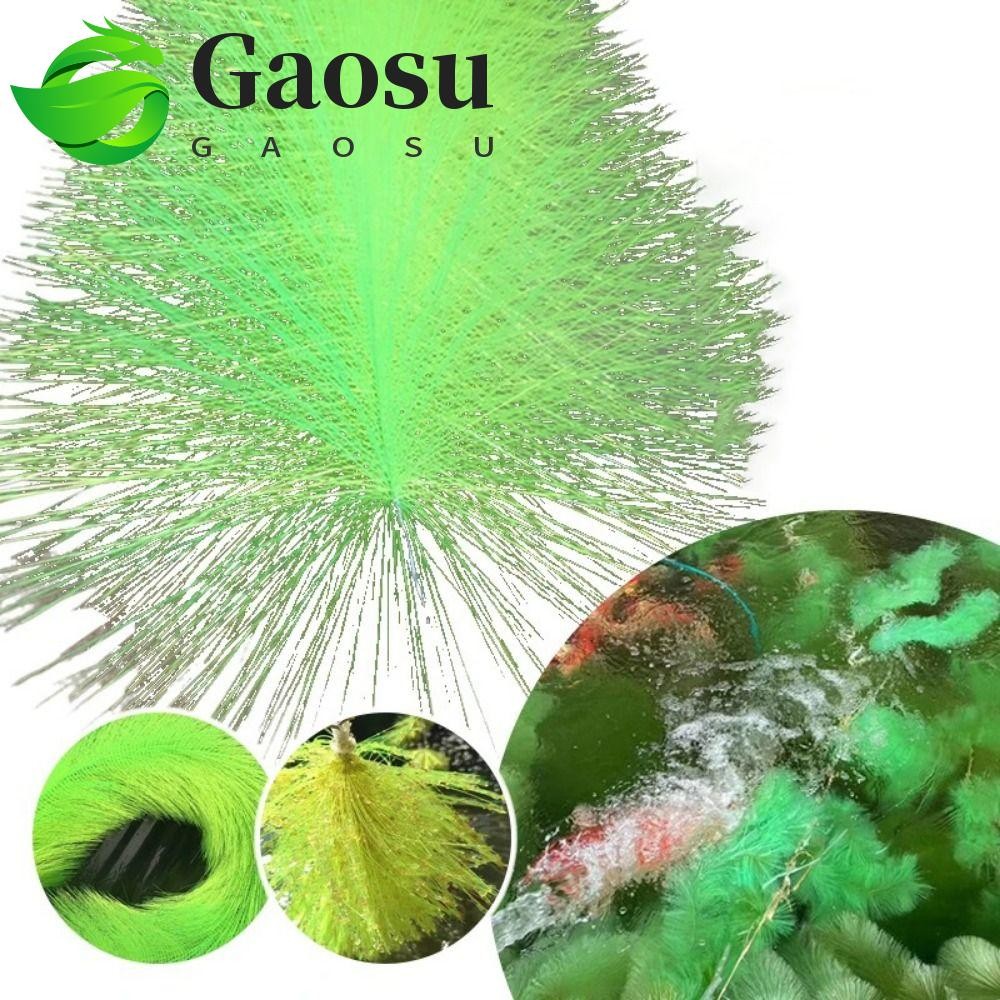Gaosu Koi Fish Hatching Grass, Green 60 / 100cm Fish Spawning Breeding ...