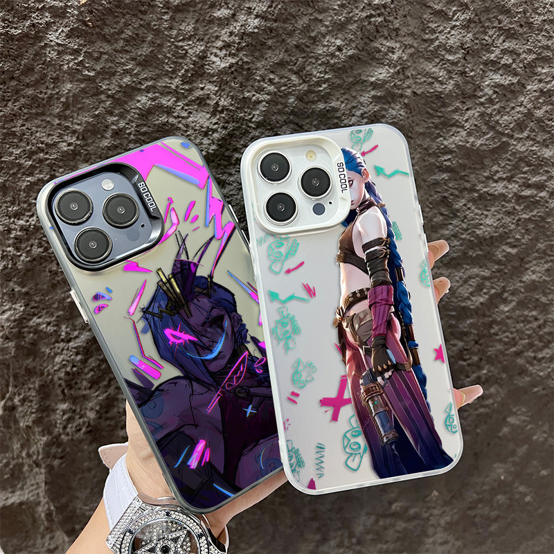 Arcane: Ốp điện thoại Jinx Season 2 iPhone 16 thiết kế cá tính cho ...