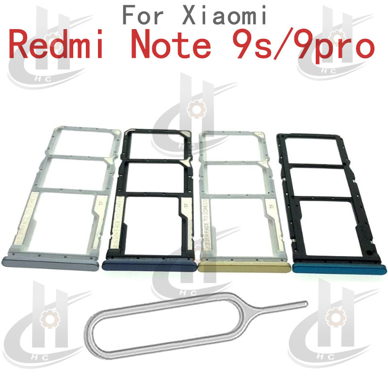 Dành Cho Xiaomi Redmi Note 9S / 9 Pro Sim Khay Đựng Thẻ Khe Cắm Đầu Đọc ...