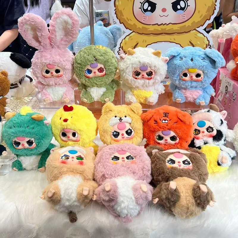 Sản phẩm có sẵn-Baby 's Three 3 Plush Baby Three Dolls Zodiac Blind Box ...