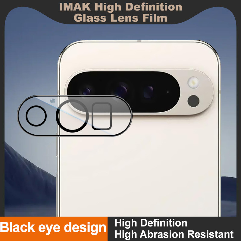Phim ống kính thủy tinh tích hợp IMAK HD chính hãng Google Pixel 9 Pro XL Nắp ống kính + Phim ...