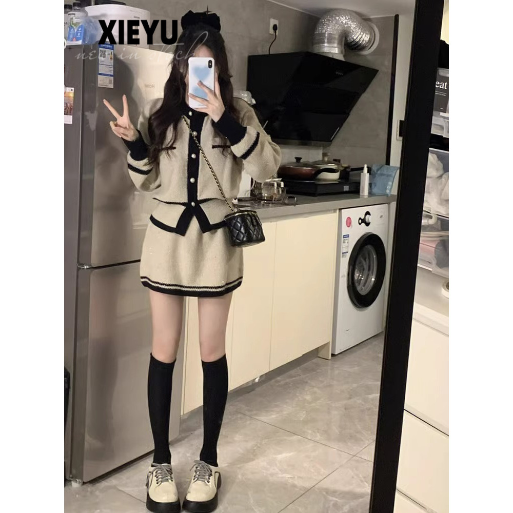 XIEYU Set đồ nữ set áo kiểu xinh chic hàn sang chảnh WMY24C0ASE 52Z241224 | Shopee Việt Nam