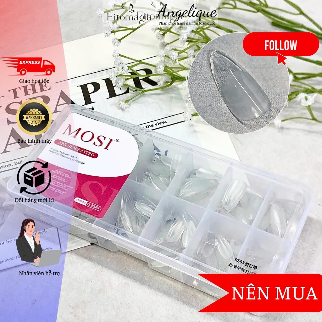 [HỎA TỐC] Móng Úp MOSI BS Tem Đỏ , Móng Giả Nhiều Form, Móng Úp Giả ...