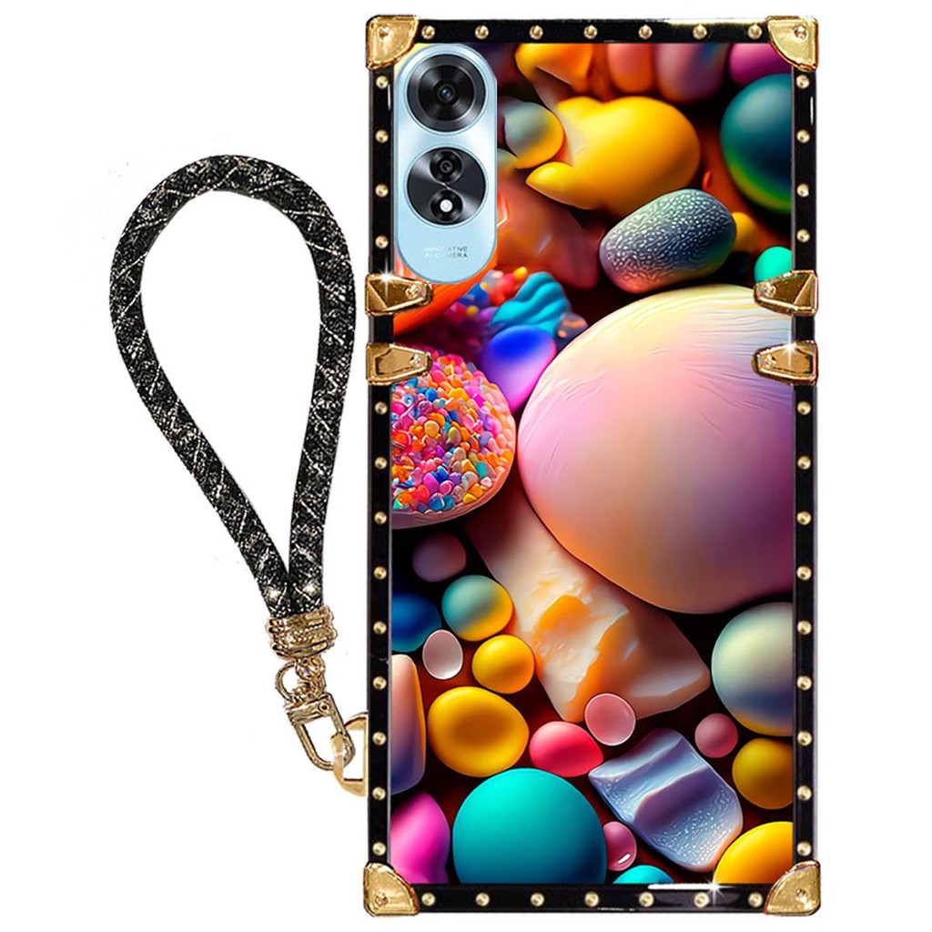 Ốp điện thoại Fro OPPO A60 A38 A18 A58 A78 A27 A17K 4G 5G Họa tiết in ...