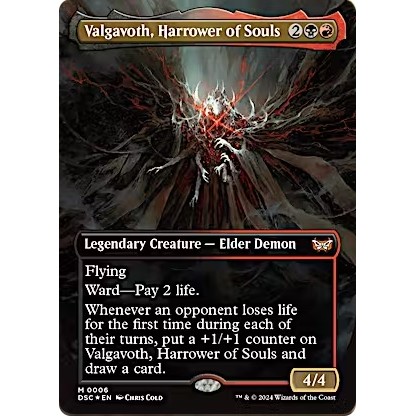 Magic the Gathering - Duskmourn: House of Horror Commander - Valgavoth ...