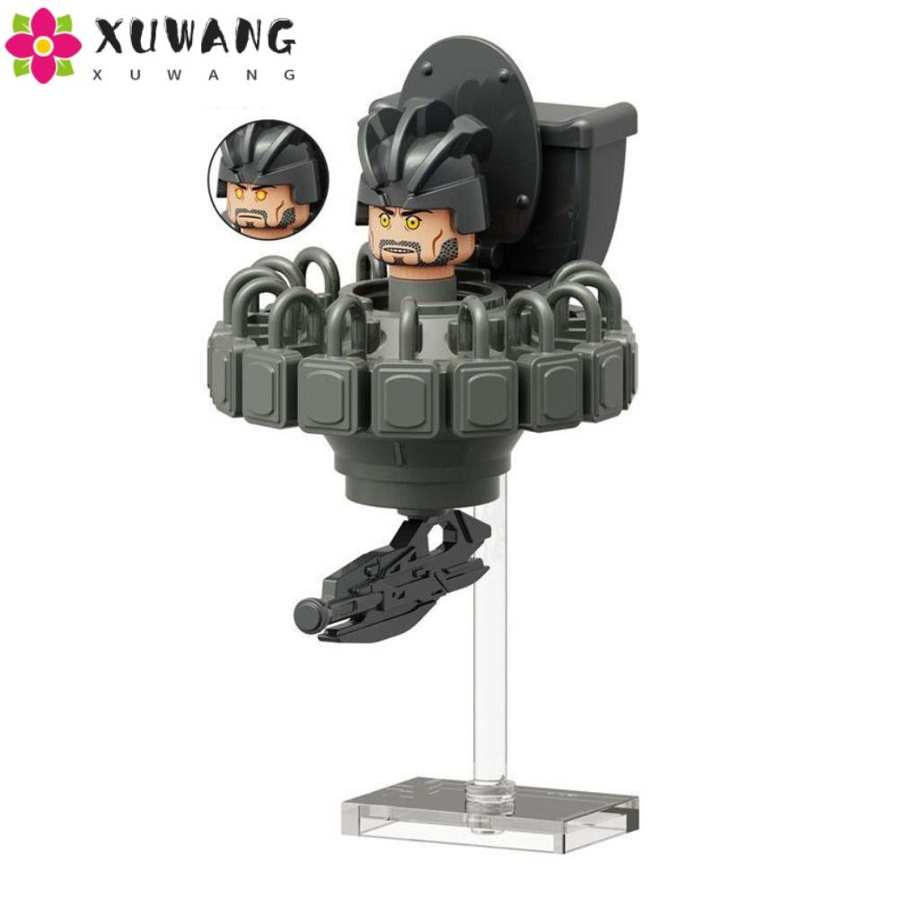 Xuwang 1 Bộ Toilet Man Nhân Vật Hành Động DIY Trẻ Em Xếp Hình Quà Tặng Giáng Sinh | Shopee Việt Nam