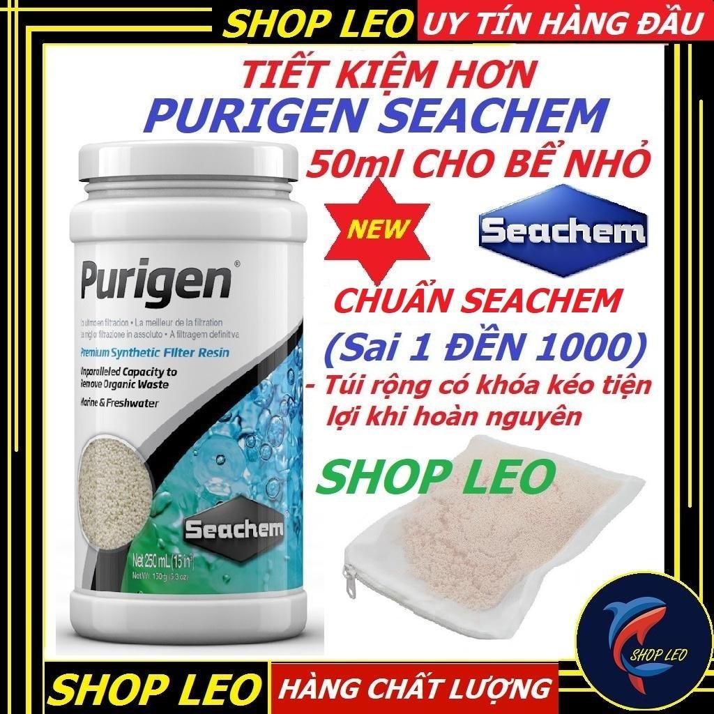 Vật liệu lọc Purigen seachem (túi 50ml)-làm trong nước- Seachem Purgien ...