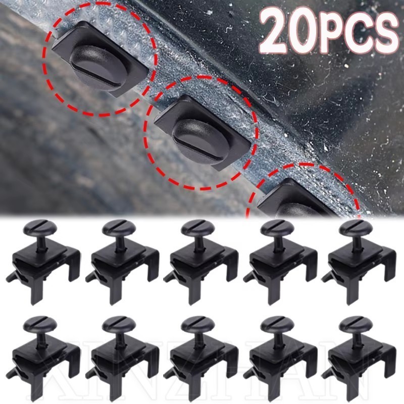 10 / 20 Chiếc Phía Trước Xe Fender Ốp Lưng Bao Kẹp Bộ - Bảo Vệ Động Cơ ...