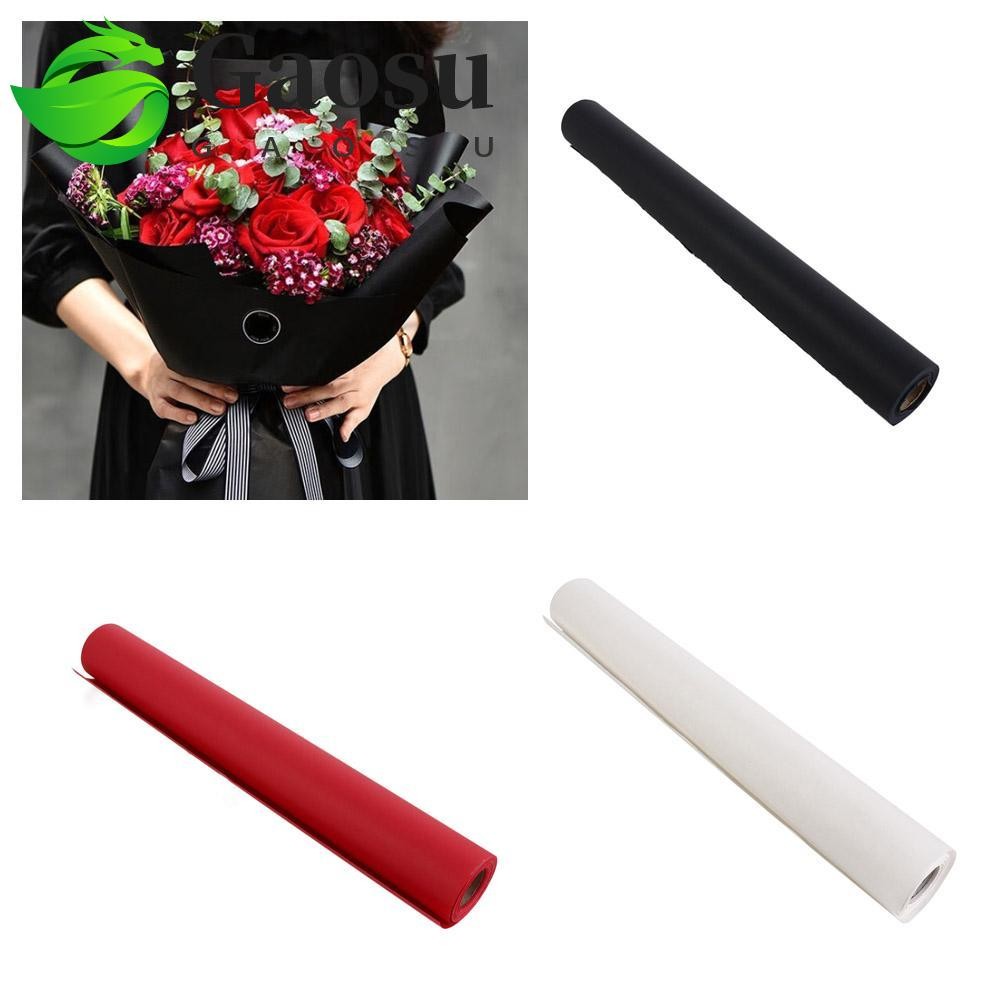 Gaosu Cuộn Giấy Kraft Đỏ, Giấy Cuộn Bó Hoa Giấy Gói Quà, Chất Liệu Đóng ...