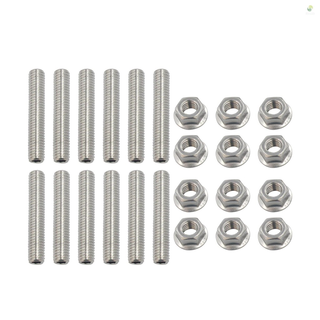 Ls1 ĐẦU STUD KIT BOLTS THÉP KHÔNG GỈ Thay thế cho LSX LS2 LS3 LS6 LS7 4.8 5.3 6.0 6.2L 12 CÁI M8 ...