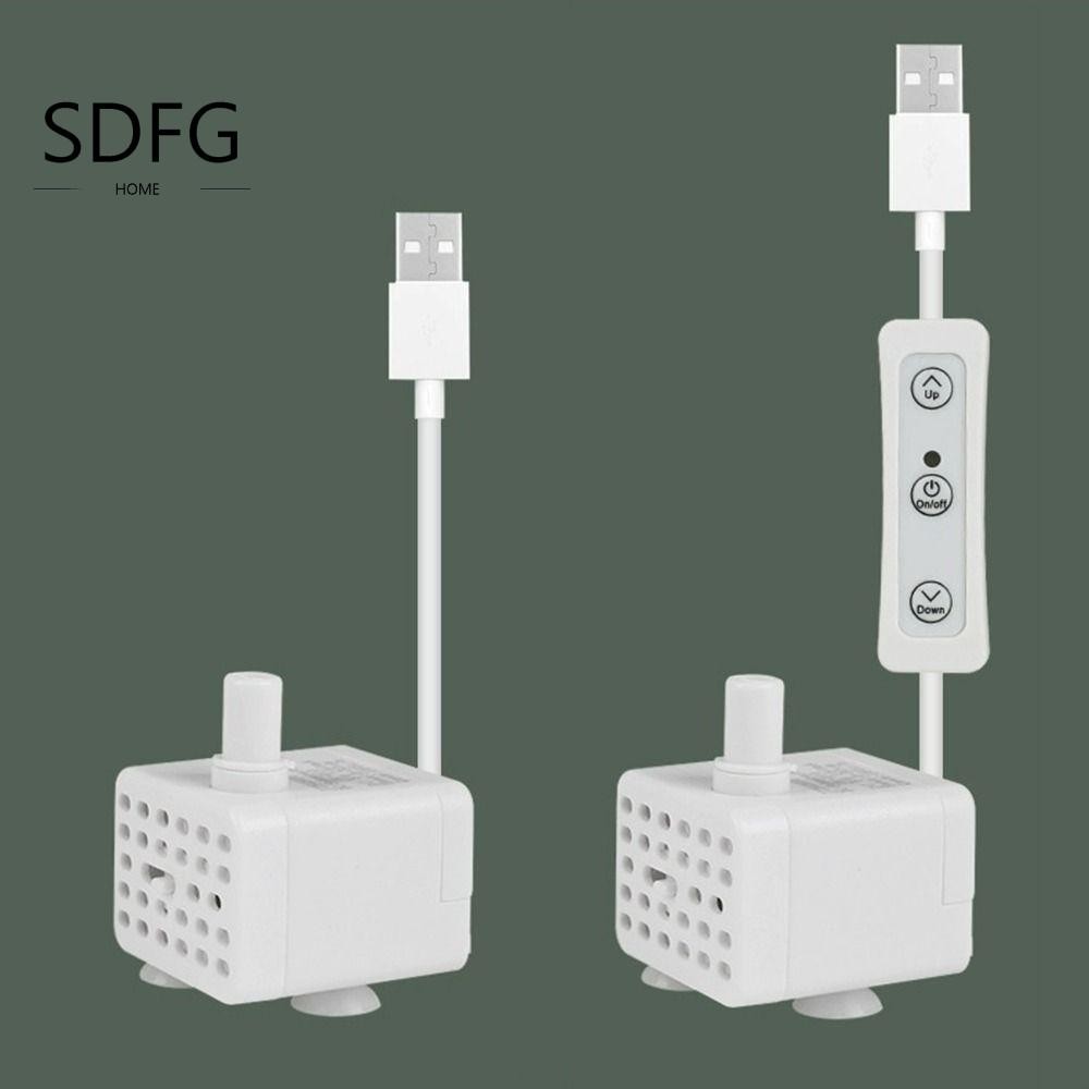 Máy bơm chìm USB bể cá SDFG, Máy bơm chìm Mini áp suất thấp 3W, Bộ lọc ...
