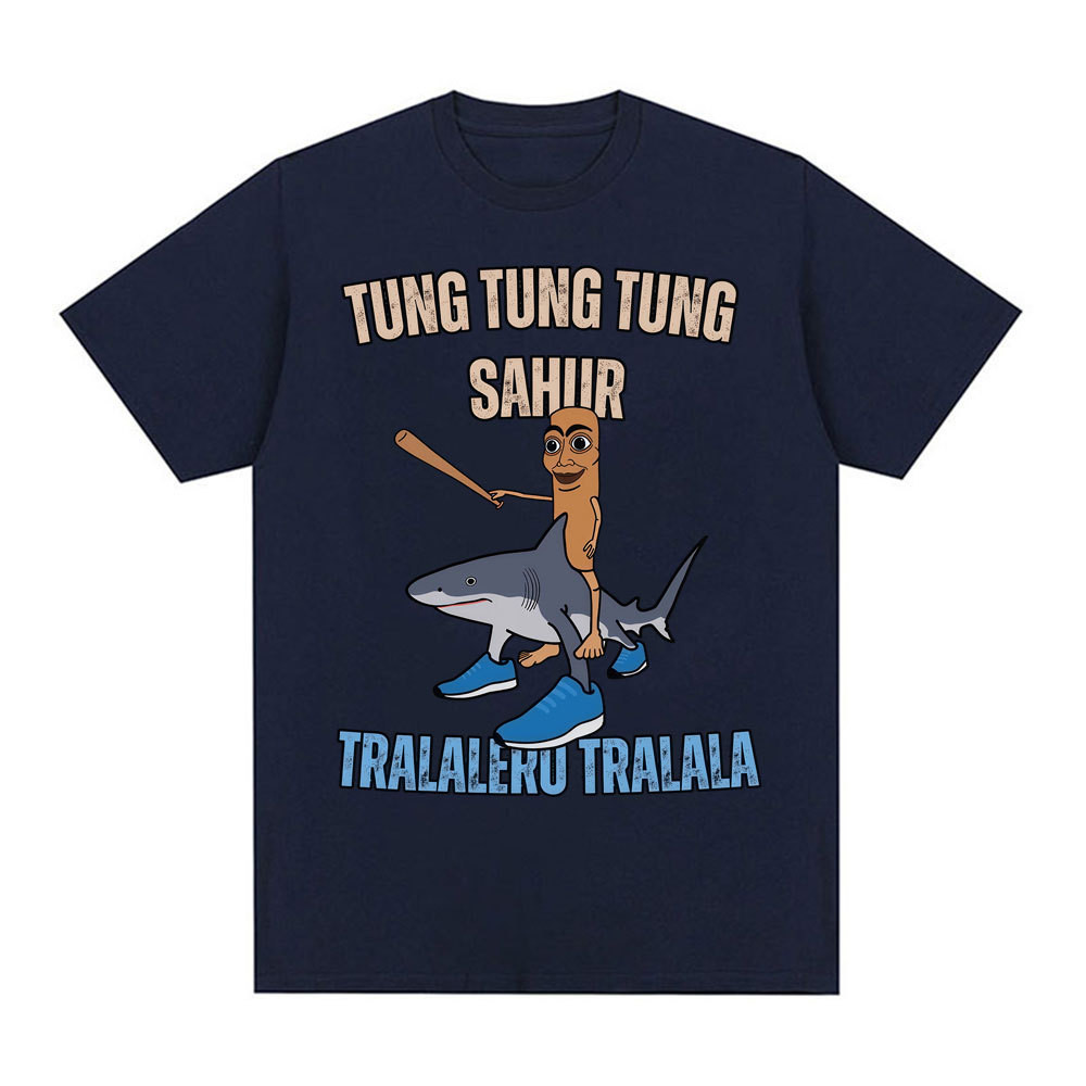 Áo phông bóng chày brainrot tung tung tung sahr Áo phông tralero ...