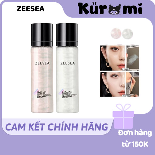 [ZEESEA] Xịt khoá nền trang điểm makeup ZEESEA có nhũ tạo hiệu ứng căng bóng quyến rũ lâu trôi ...