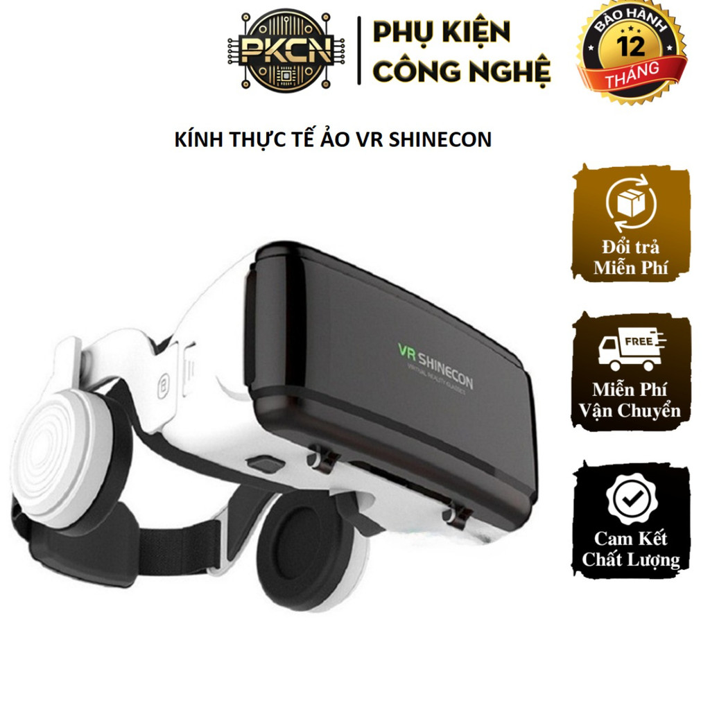 Kính vr cho điện thoại, kính vr thực tế ảo Shinecon G06E, G05a ,G04e ...