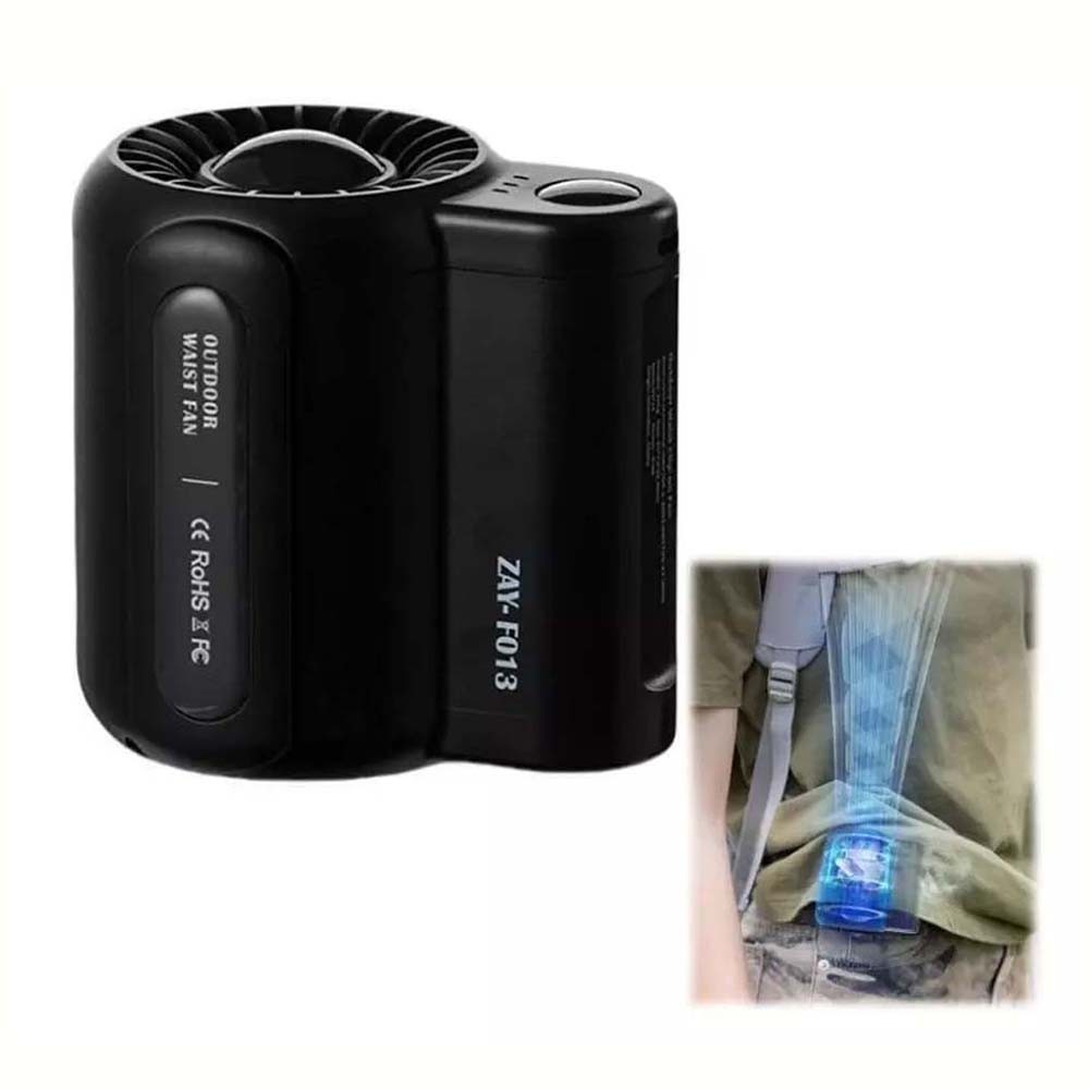 Portable bladeless outdoor waist fan clip on portable air cooler ...