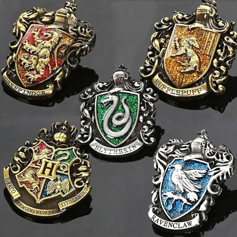 Hot Sale#Harry Potter Peripheral Badge Brooch Student New Lightlin ...