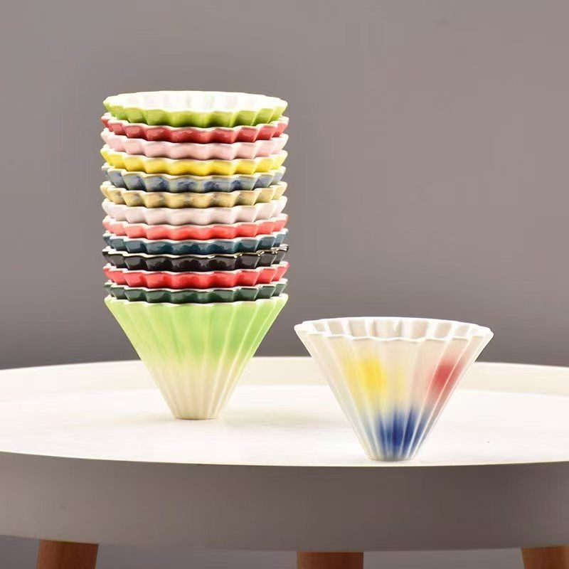 Cốc lọc cà phê pha thủ công Origami V60, bộ lọc gốm, phụ kiện cà phê ...