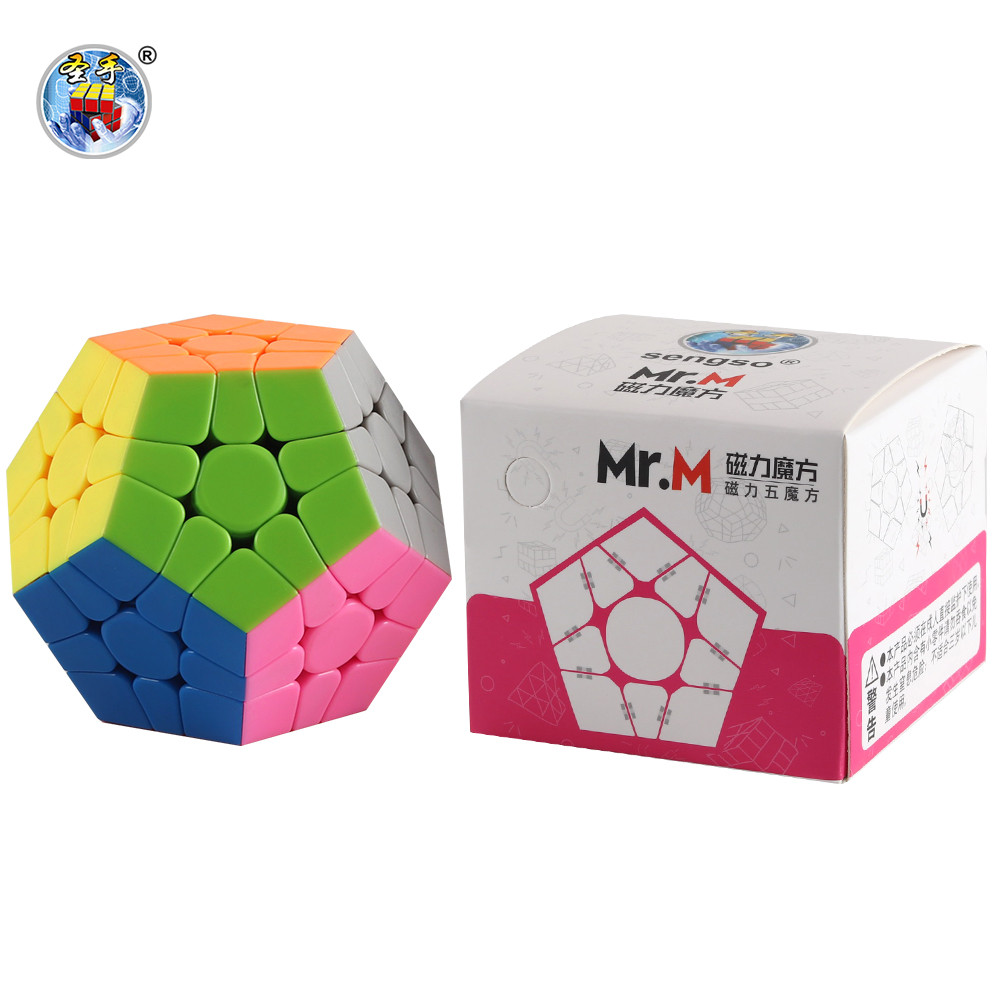 ShengShou Mr.M Megaminx 3X3 Magnetic Cube Professional Speed Megaminx ...