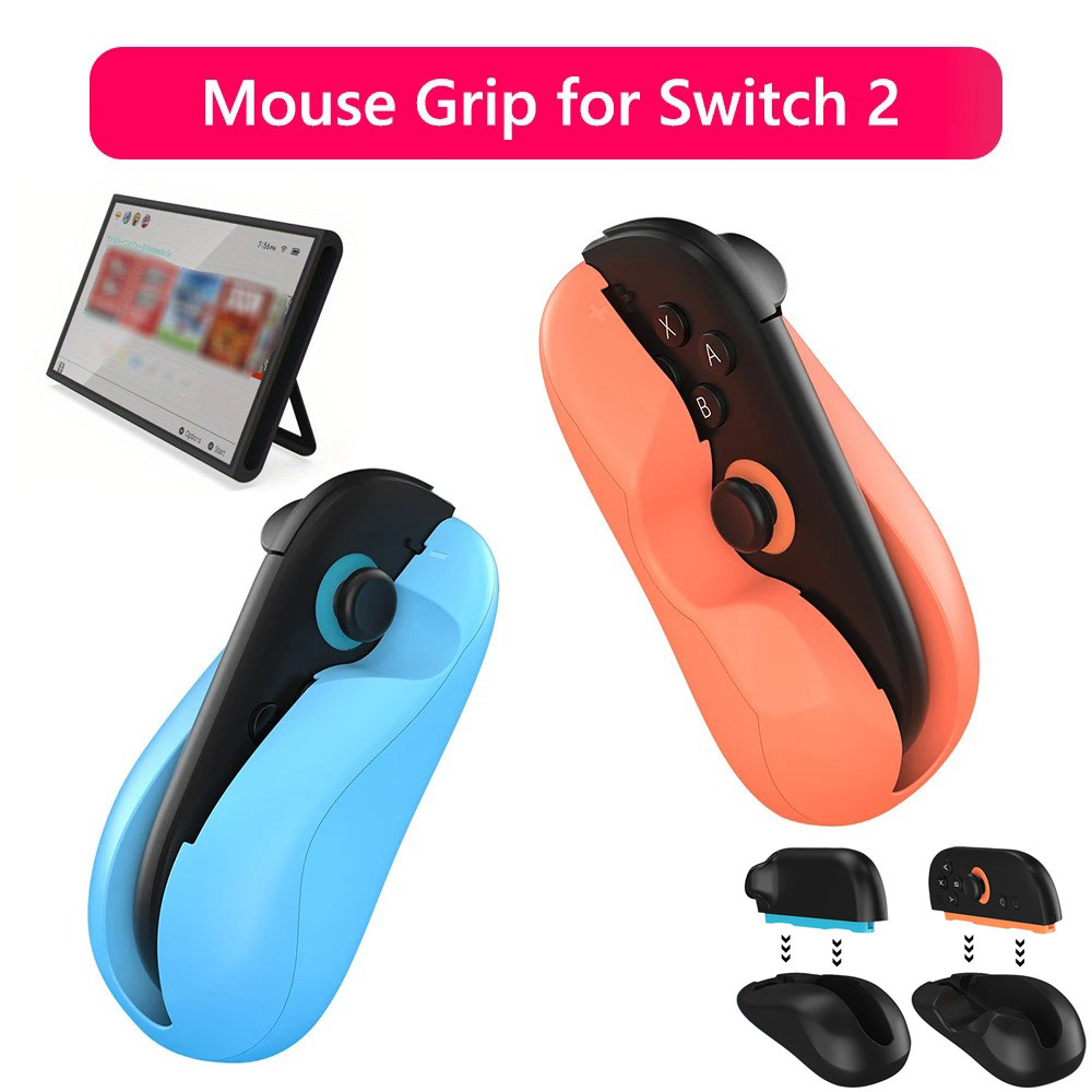 2 Bộ Điều Khiển Chơi Game Chuột Cầm Cho Nintendo Switch 2 Joycon Trái Phải Điều Khiển Chuột Để ...