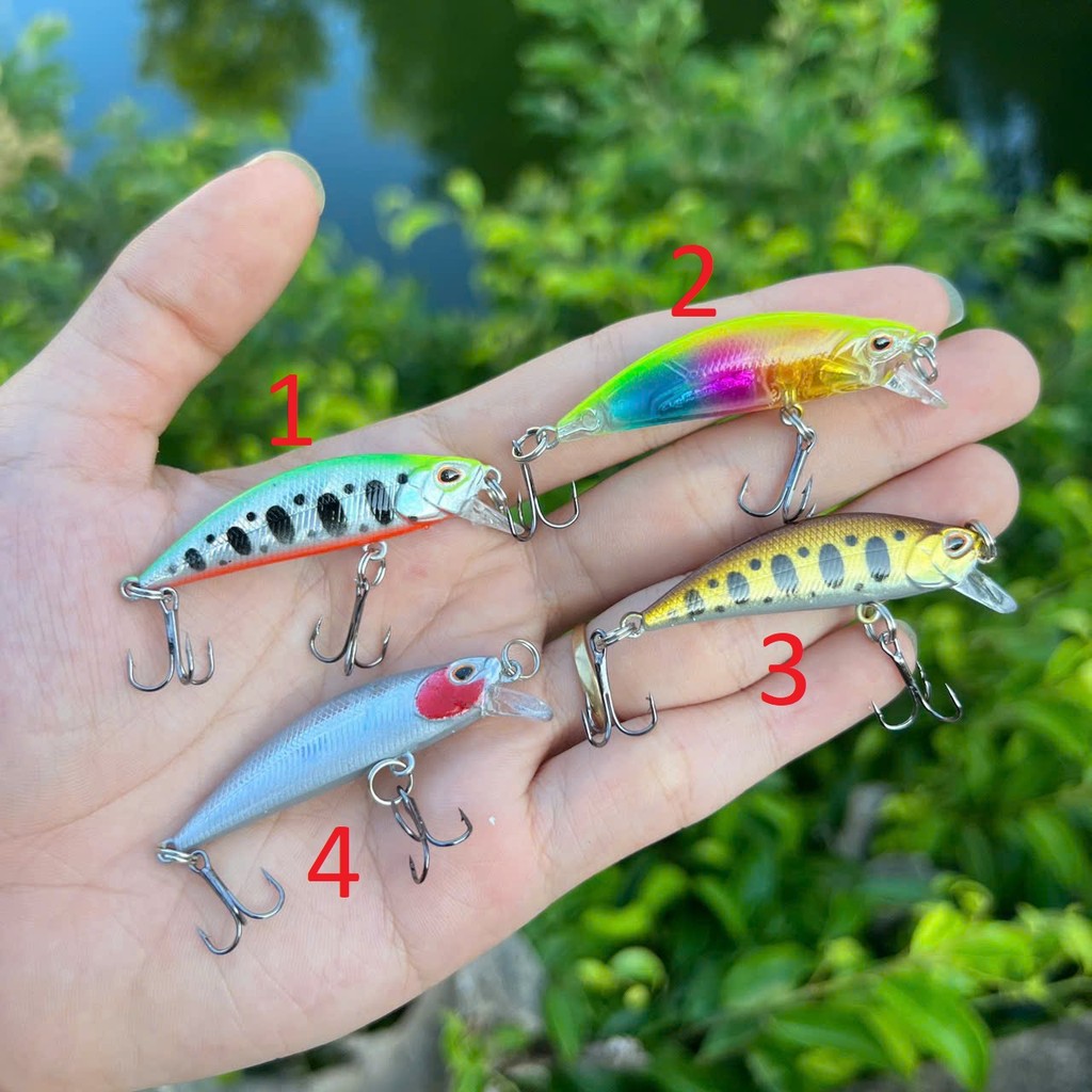 Mồi Cá Nhựa Minow 5cm 5g - MCG110 | Shopee Việt Nam