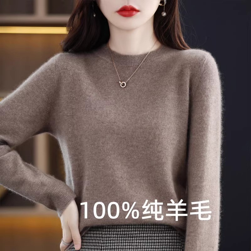 Giải phóng mặt bằng Phong Cách Mới Áo Len Cashmere Nữ Áo Len Thu Đông ...