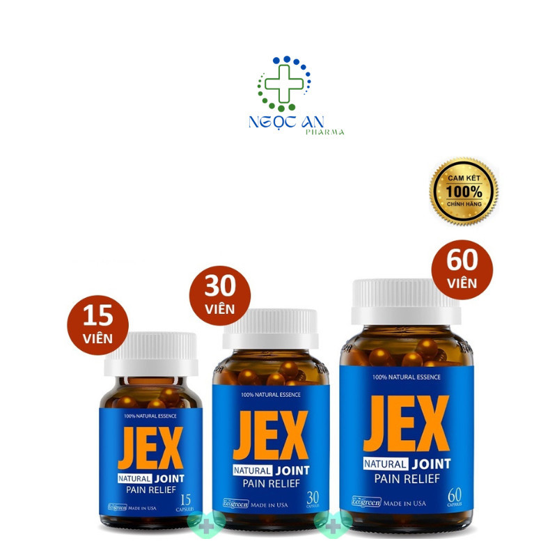 [CHÍNH HÃNG] Jex Max (Đủ tem tích điểm) - Viên uống hỗ trợ giảm đau xương khớp, tái tạo sụn khớp ...